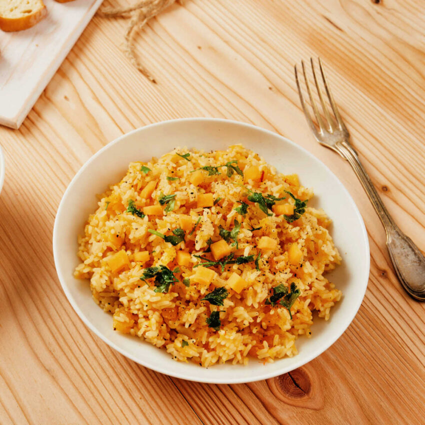 Slow Cooker Pumpkin Risotto Recipe